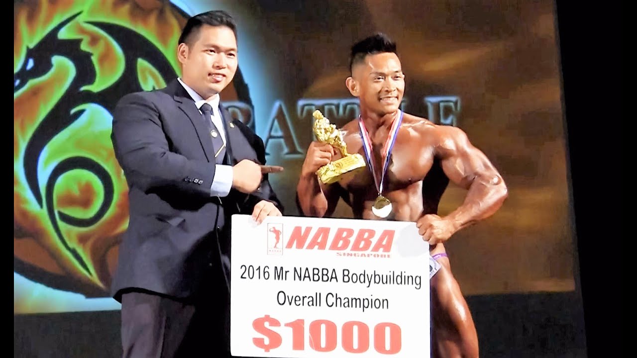 Pangan Levi Espinoza (PHI), NABBA Mortal Battle 2016 - Overall Winner ...