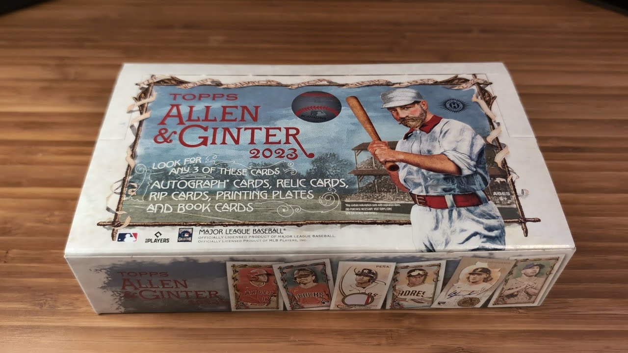 2023 Topps Allen & Ginter Hobby Box Opening! - YouTube