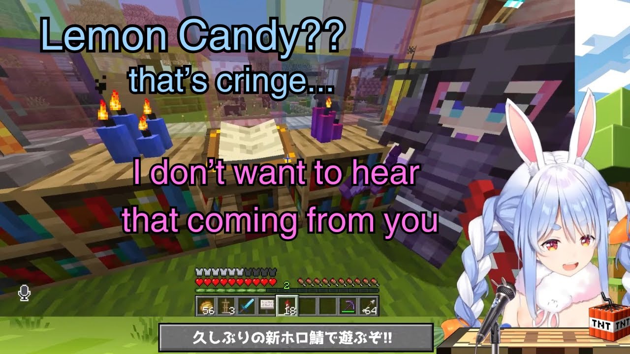 Pekora comes back to Minecraft! All PekoVivi Interactions Part 1 - YouTube