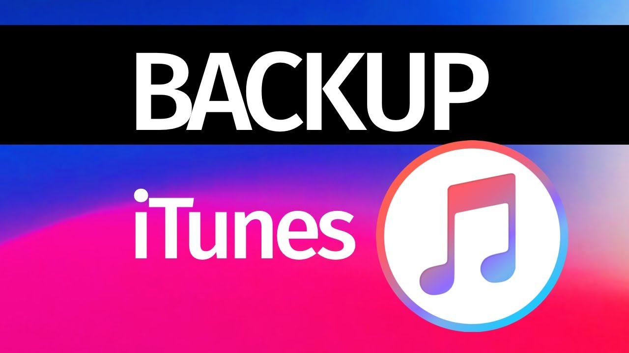 How to back up your iPhone or iPad, iPod manually via iTunes - YouTube