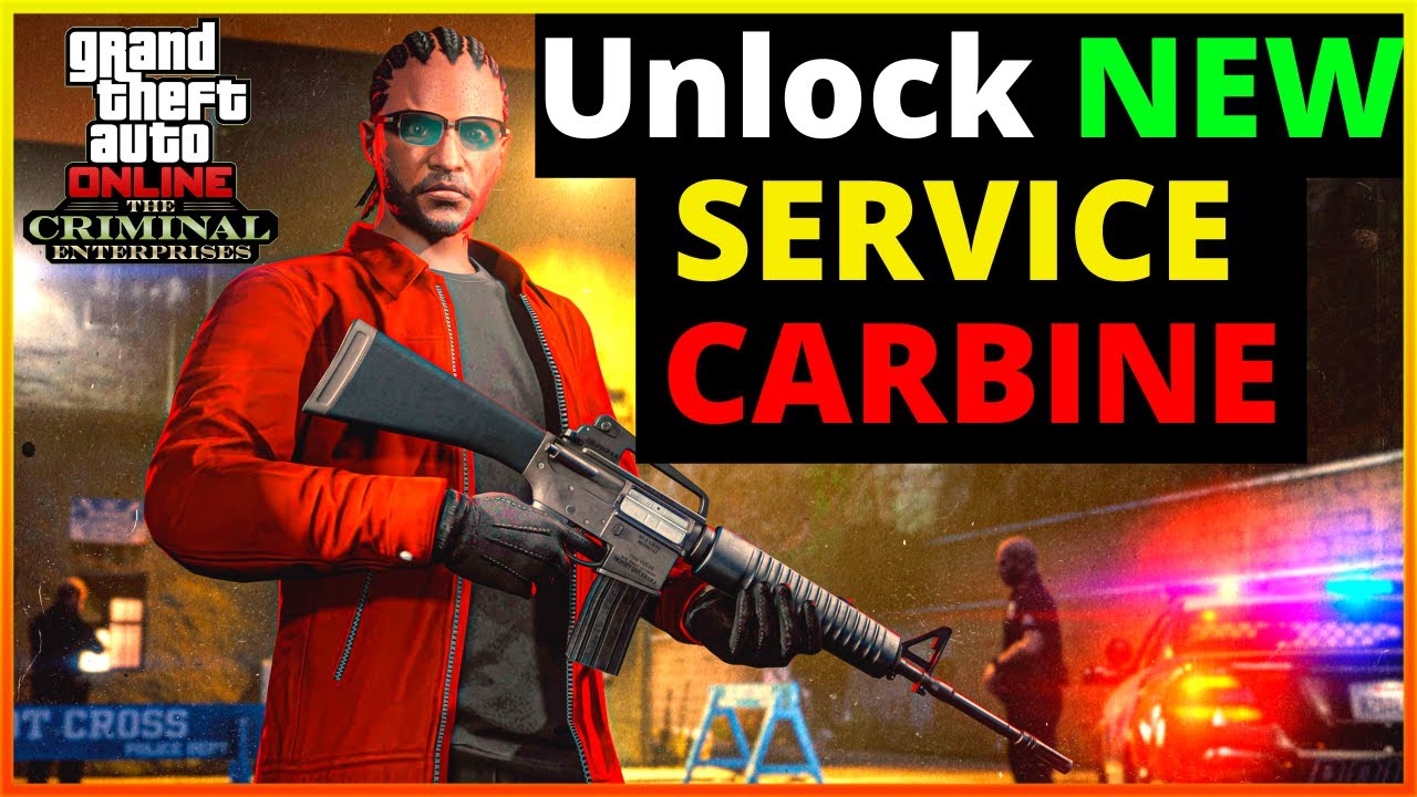 HOW TO GET FREE M16 Service Carbine Rifle In GTA 5 Online - The ...
