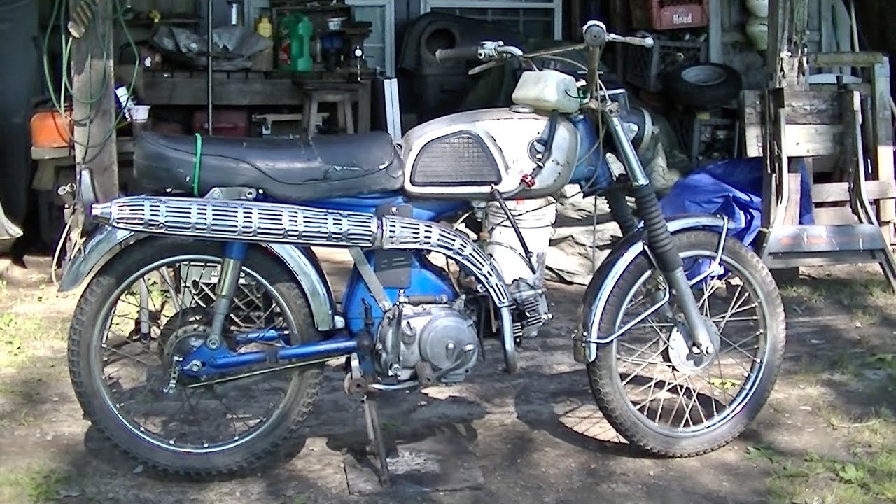 1967 Honda CL90 #2 part 5 lots of misc work - YouTube