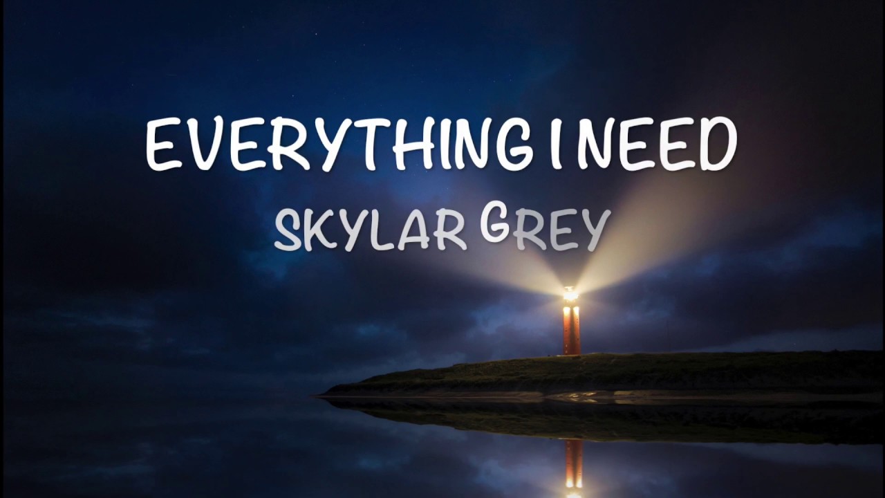 Aquaman Soundtrack | Everything I Need - Lyrics - Skylar Grey - YouTube