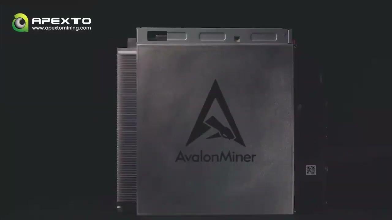 Canaan Avalon A1566 185T 3420W Bitcoin Miner Quick View - YouTube