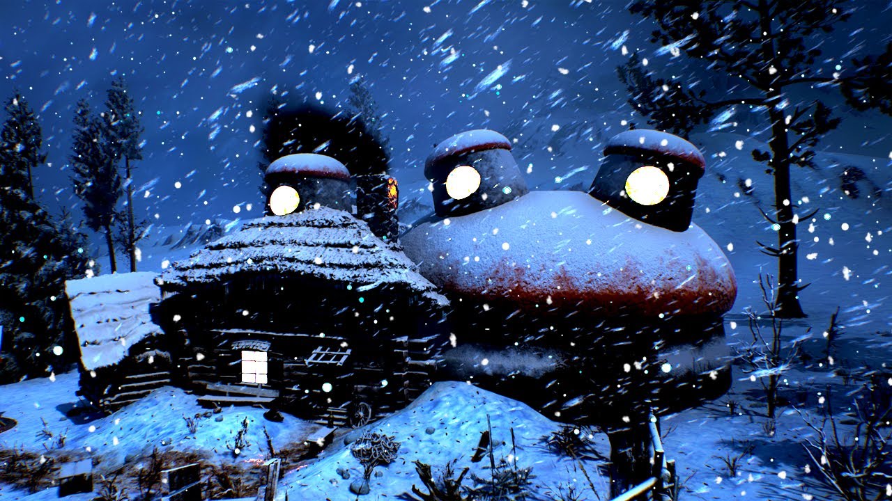 Heavy Blizzard, Winter Storm & Wind Sounds for Sleeping | Icy Snowstorm ...