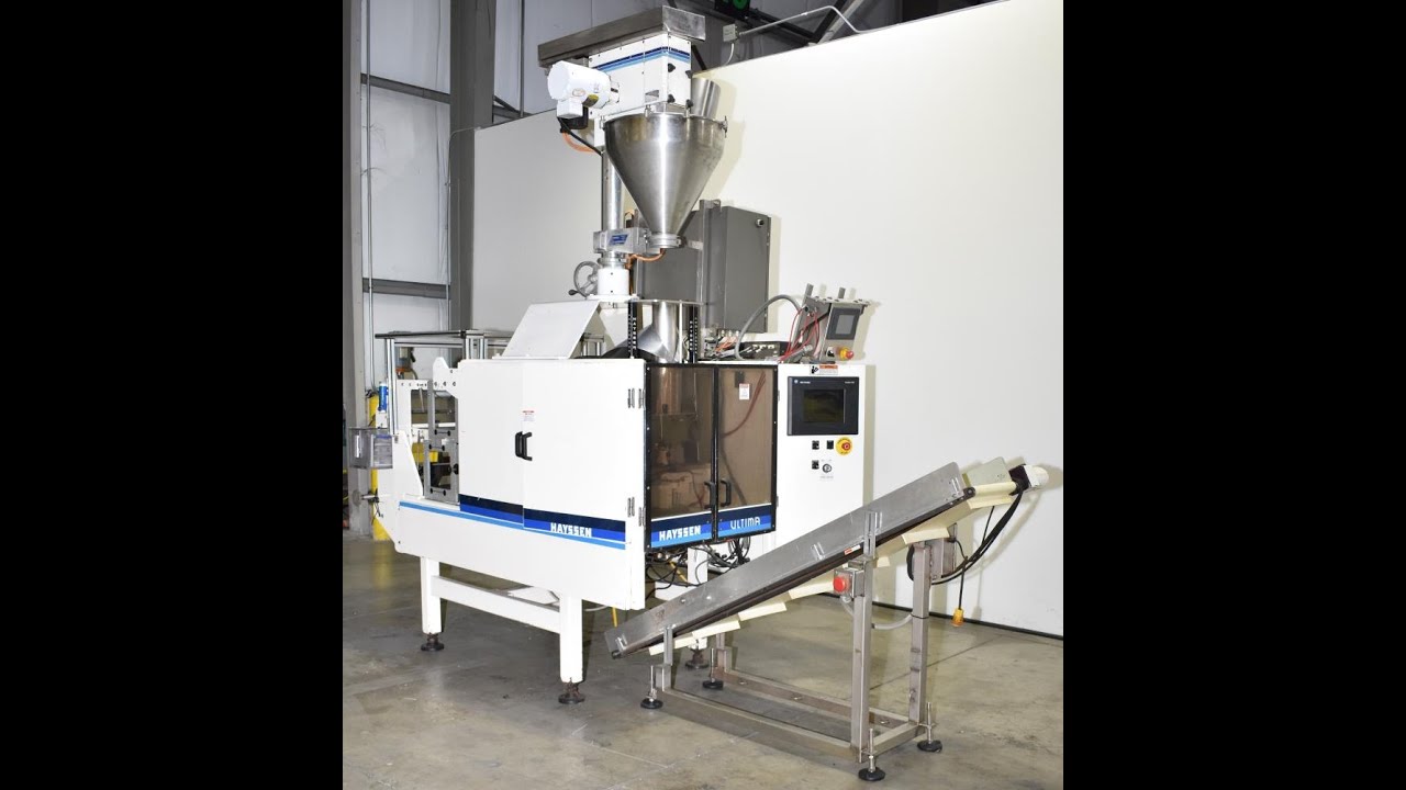 Hayssen Ultima UD138 (1219) Vertical Form Fill Seal Bagger with Mateer ...