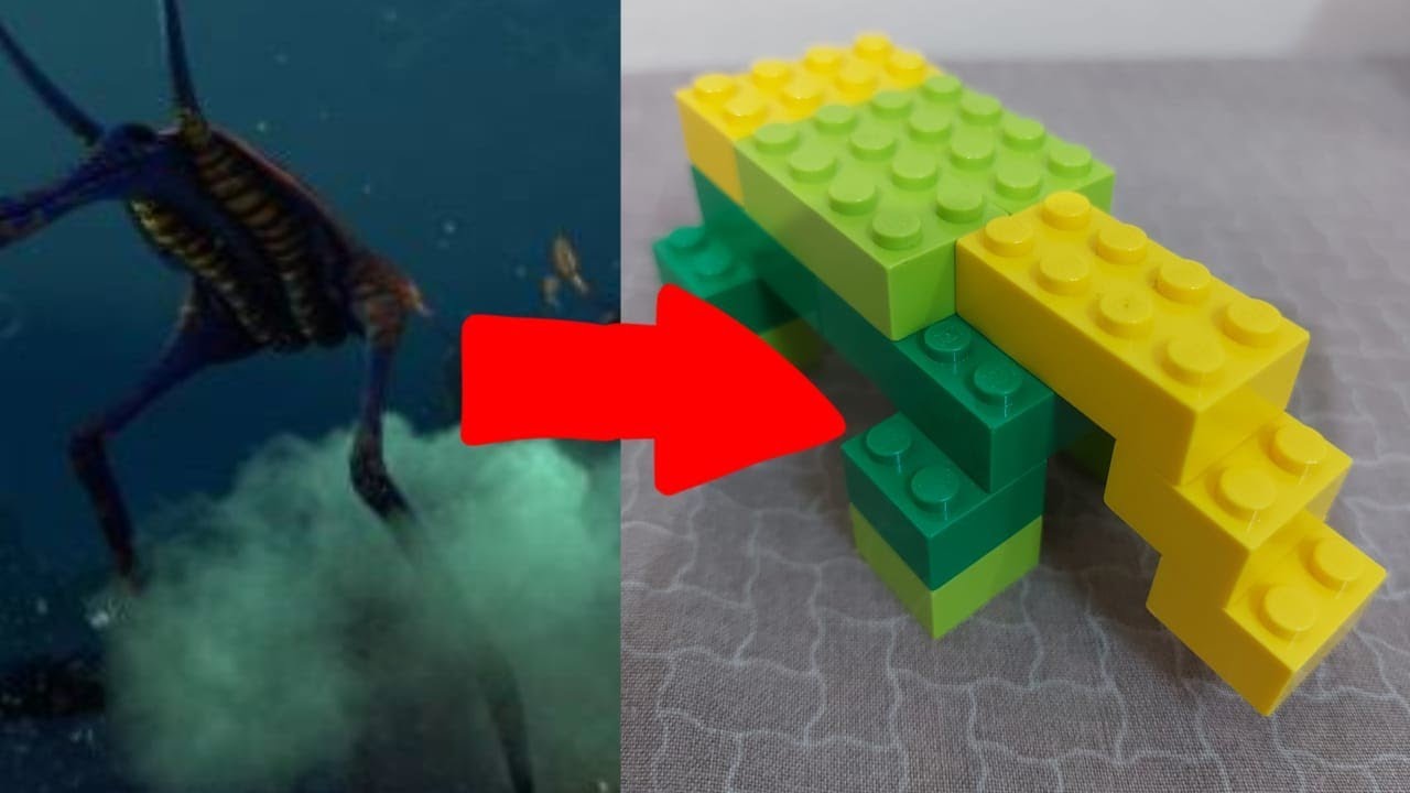 How to make a Sea Treader Leviathan from Lego (Easy) - YouTube