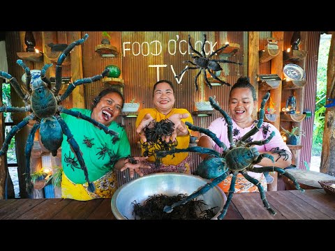 Crispy Fried Tarantula Spider Recipe | Crunchy and Delicious Exotic Snack