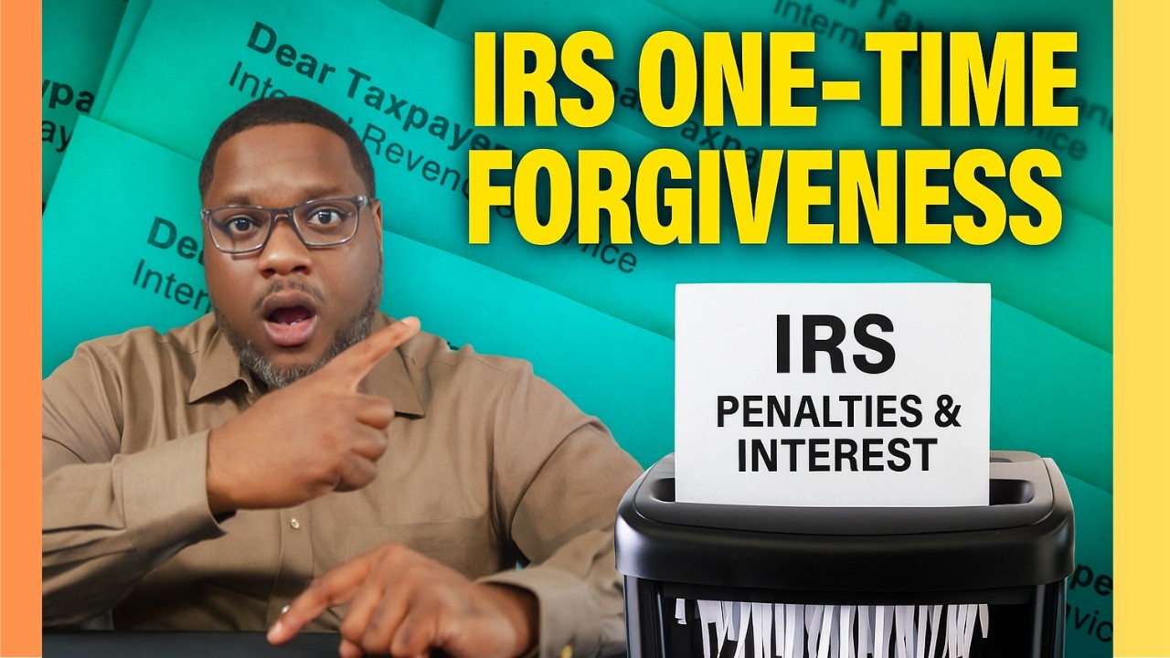 Erase IRS Penalties LEGALLY with One-Time Forgiveness - YouTube