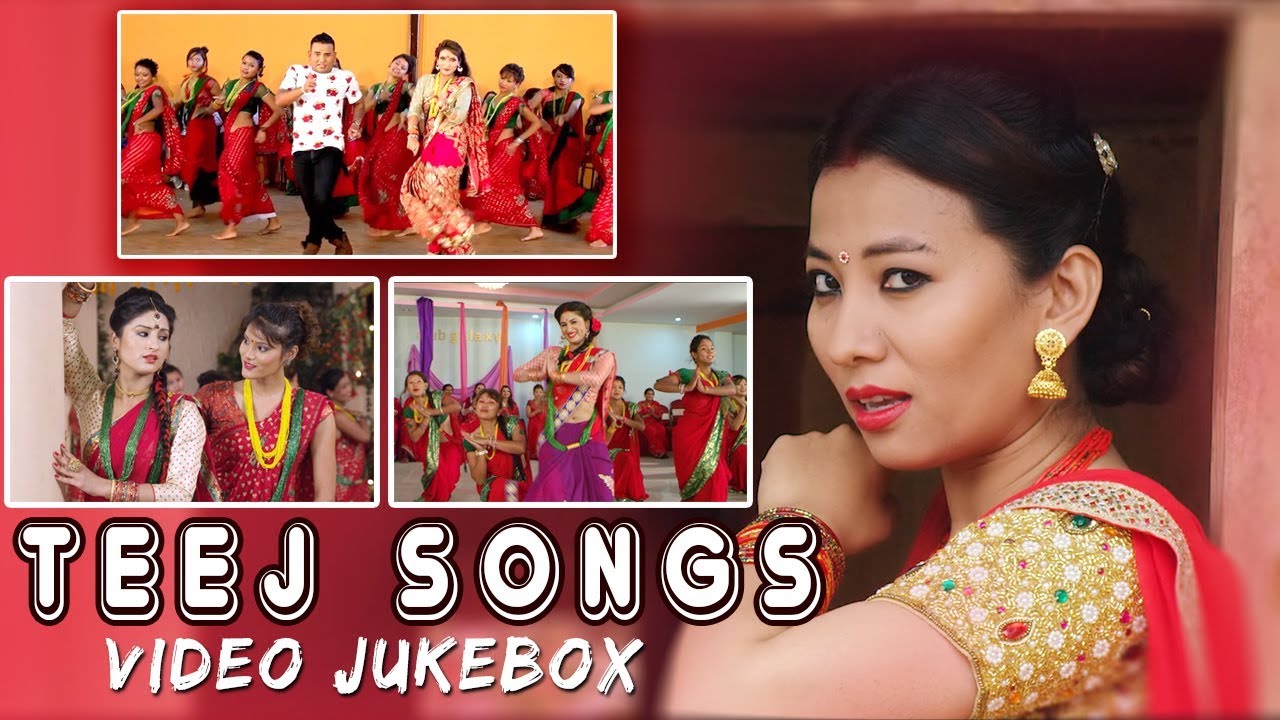 Best Nepali Movie "TEEJ SONGS" Collection | Teej Aayo, Dancema Ma Ek ...