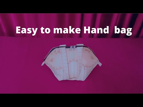 Hand parse || easy to make Hand bag || at home ||# Dear Mom channel ||# ...