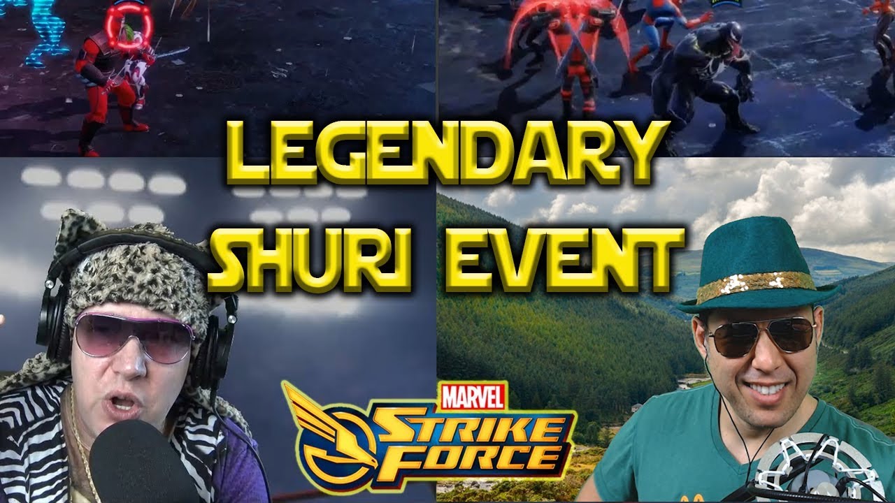 Legendary Shuri Event Requirements - Marvel Strike Force - MSF - YouTube