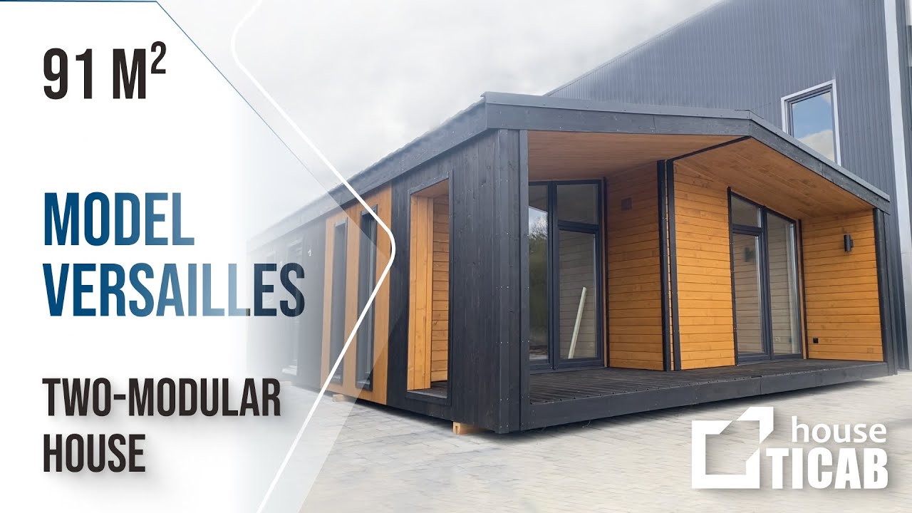 Modular house, model Versailles, 91m2, for a client from Slovakia ...