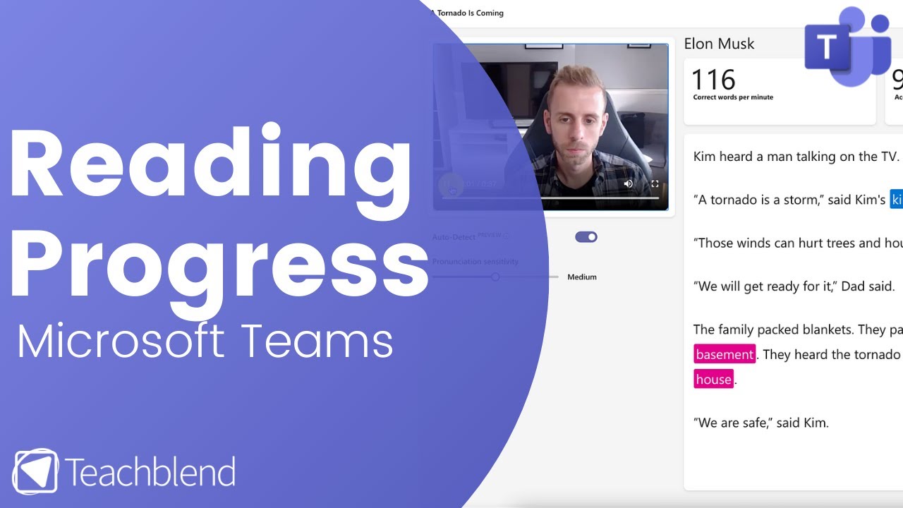 Microsoft Teams - Reading Progress Teacher & Student Guide - YouTube