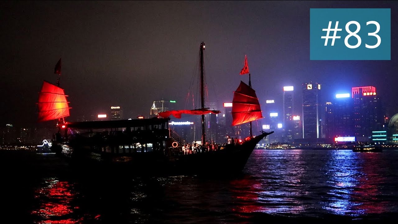 VLOG #83 HONG KONG BY NIGHT !! - YouTube
