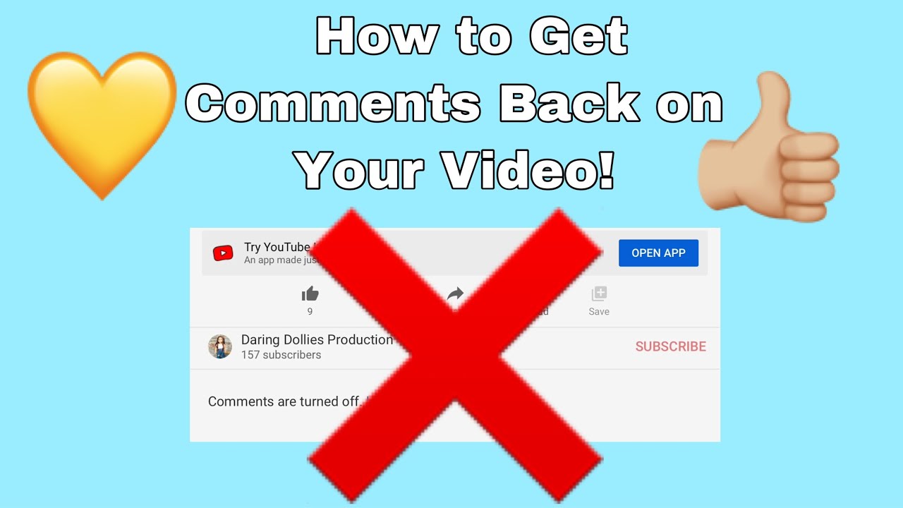 How To Get Comments Back On Your Video YouTube how-to-get-comments-back-on-your-video-youtube