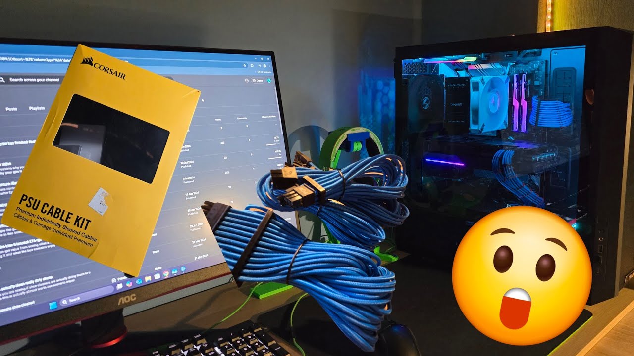 How to install custom cables(is it worth it)! - YouTube