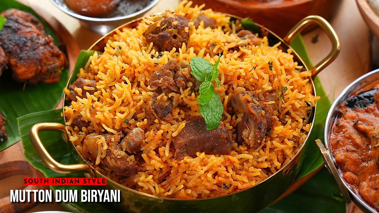 Indian Mutton Biryani