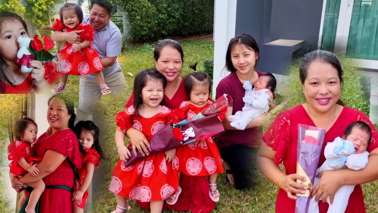 ntxim hlub tus phauj ua valentines rau lawv peb viv ncaus 14/2/2023 ...