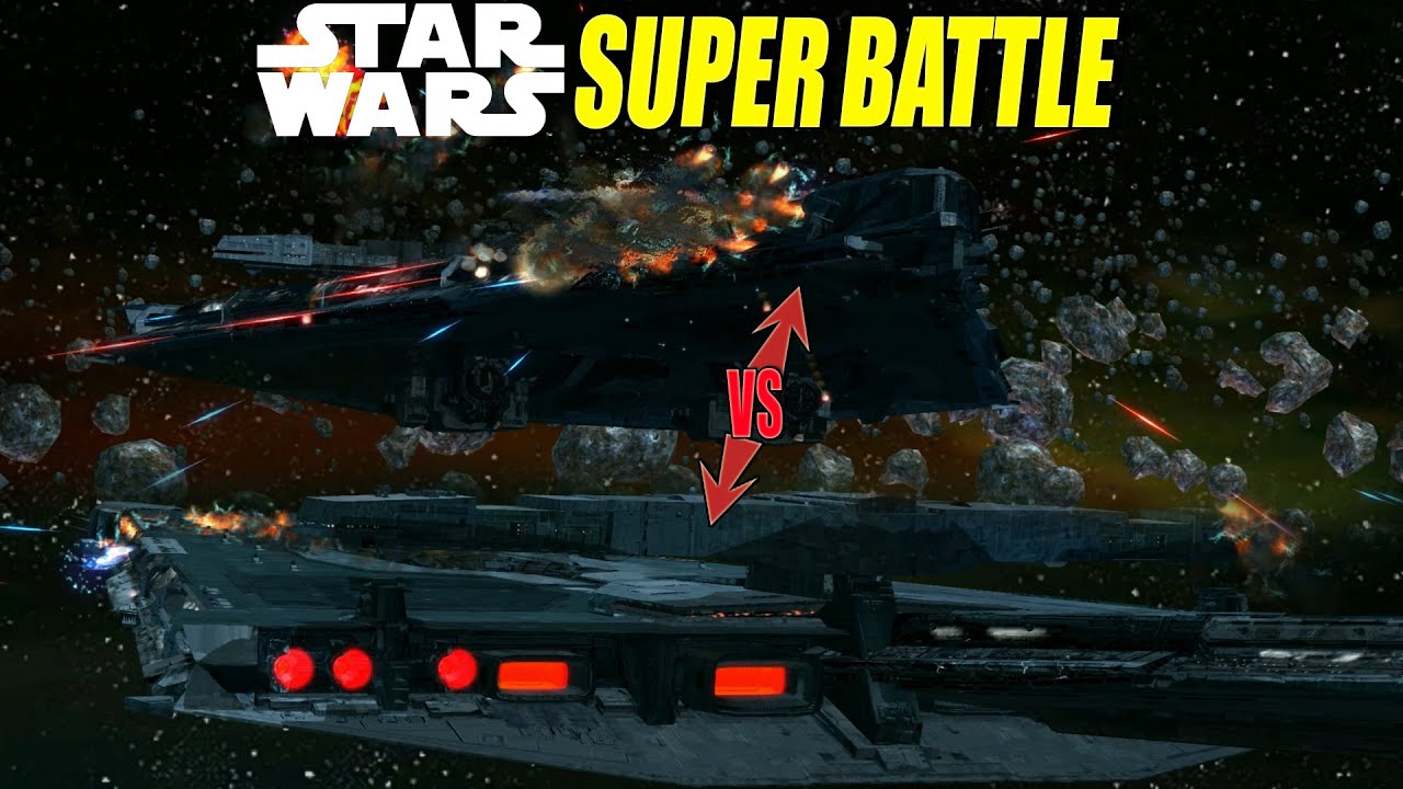 Star Wars -- Super Battle -- Mandator IV vs Mandators V - YouTube