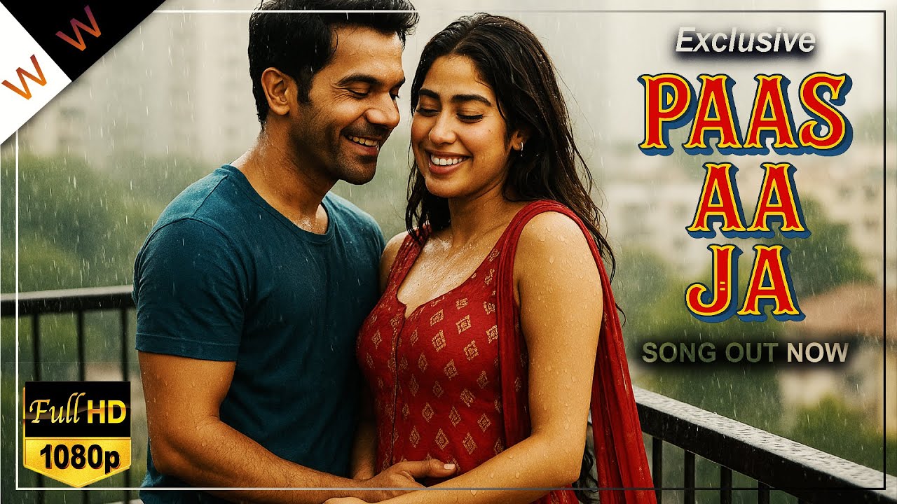 New Song | Paas Aa Ja | Rajkummar Rao | Janhvi Kapoor | Latest Hindi ...