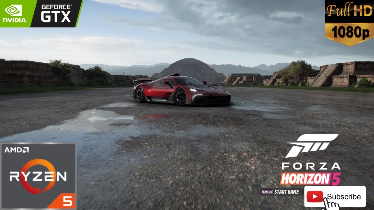Forza Horizon 5 - Intro & Gameplay PC 1080P Max Graphics - YouTube