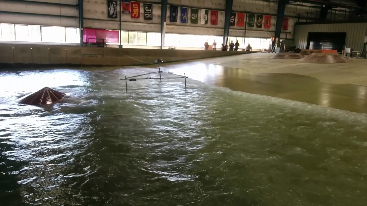 Tsunami Testing at Oregon State University Wave Lab - YouTube