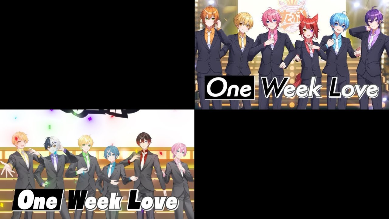 One Week Love すとぷり×AMPTAKxCOLORS 【合わせてみた】 - YouTube
