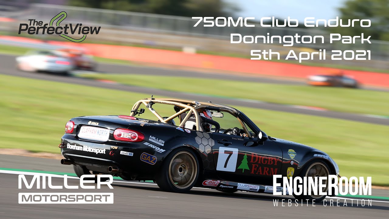 750MC Club Enduro Race - Donington Park 5th April 2021 - YouTube