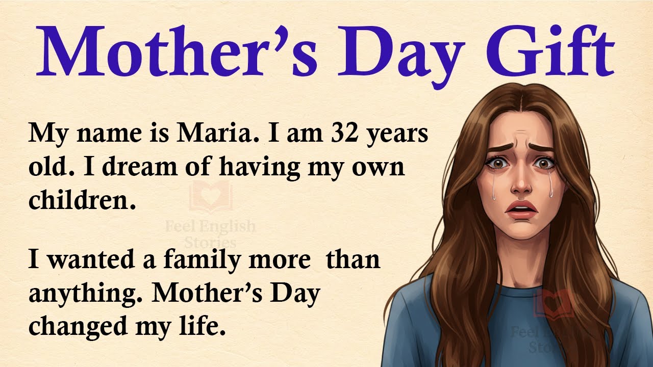 Mother's Day Gift Emotional English Story (A1 | A2 Level) - YouTube