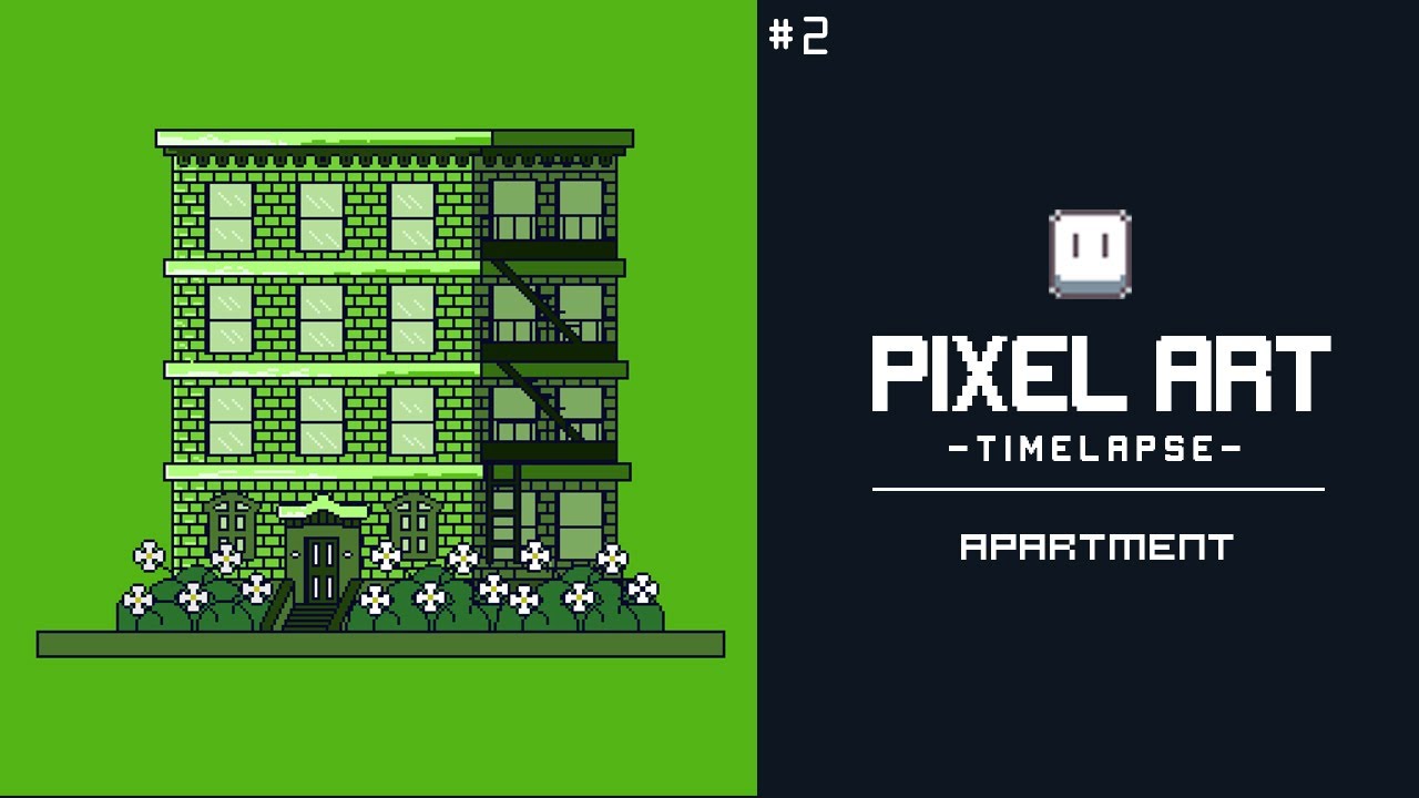 Apartment - Pixel Art Timelapse #2 - YouTube