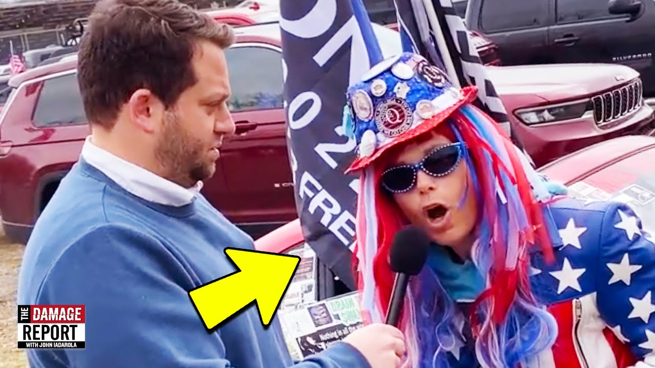 Watch As MAGA Lady Breaks Down MASSIVE Conspiracy - YouTube