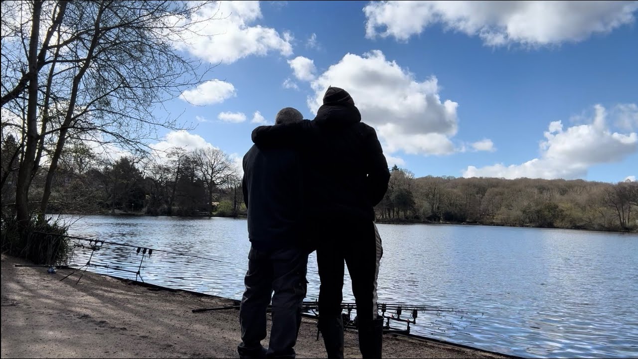 Allestree lake Derby fishing - YouTube