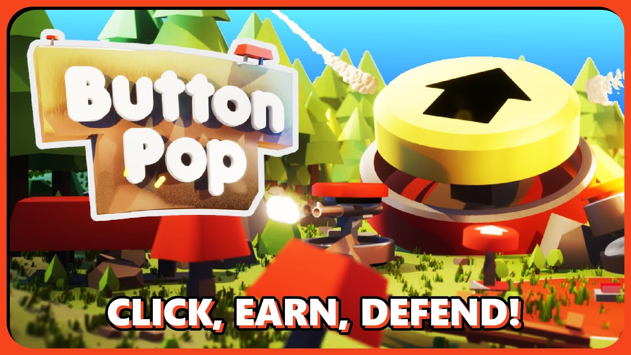 WHEN CLICKER MEETS TOWER DEFENSE! Button Pop - YouTube