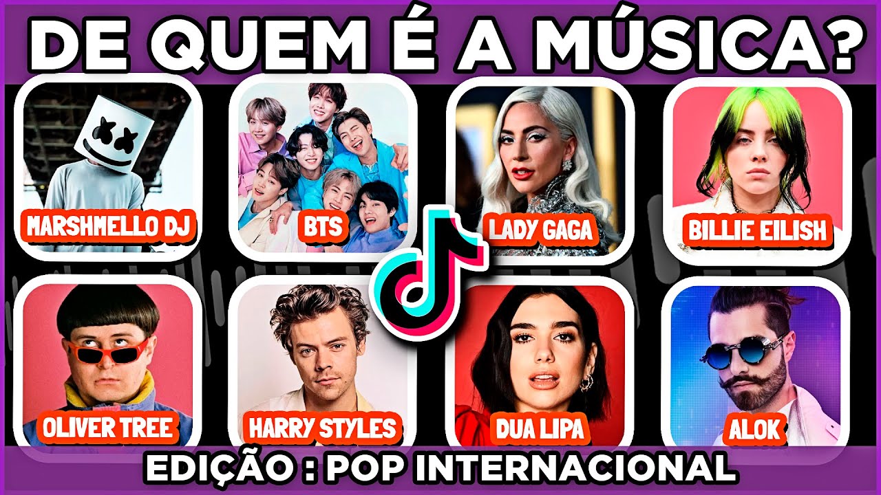 đ” De Quem Ă A MĂsica As Melhores Do Tik Tok 99 NĂo Vai Acertar Todas Desafiomusical Youtube