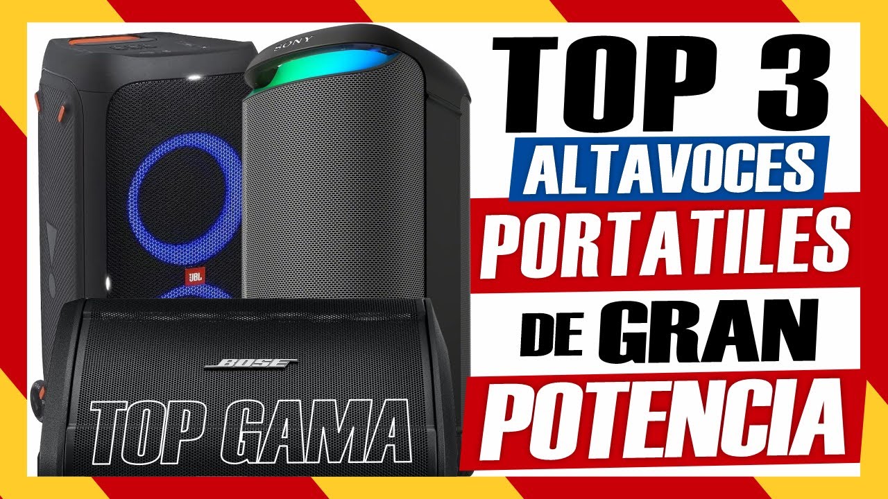 POTENTES Altavoces BLUETOOTH Mas RECOMENDADOS 💥 CALIDAD PRECIO 2025 ...