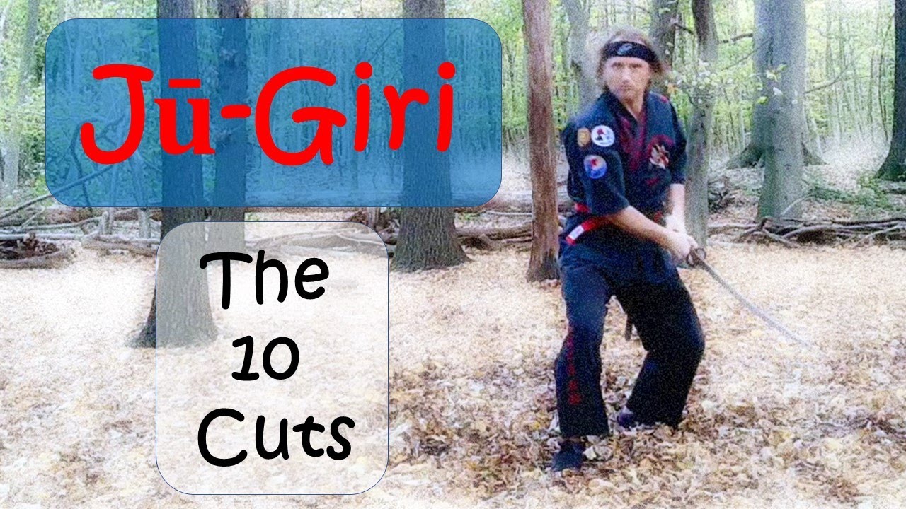 Yamabushi Ryu Kenjutsu [Jū-Giri (the 10 cuts)] - YouTube