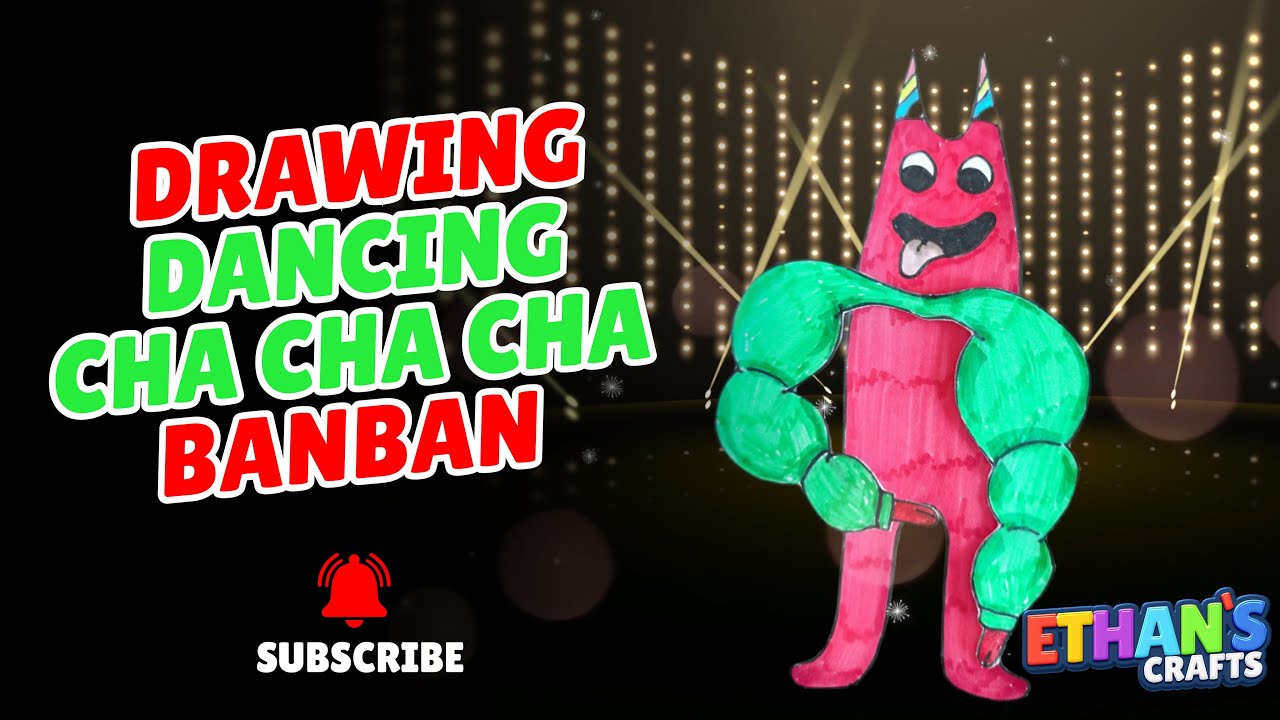 BANBAN DANCING CHA CHA CHA DIY - YouTube