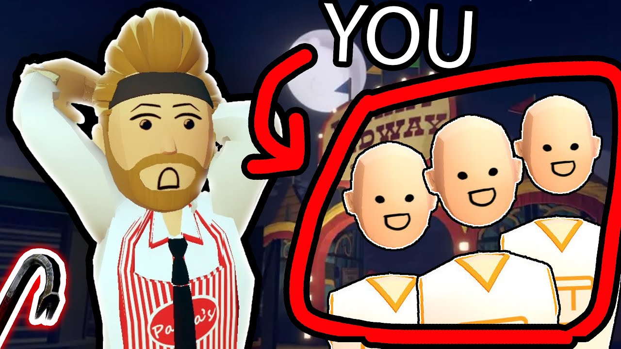 Make it to Midnight with BOUNCHY the Clown! Rec Room beat him!!! EPIC ...