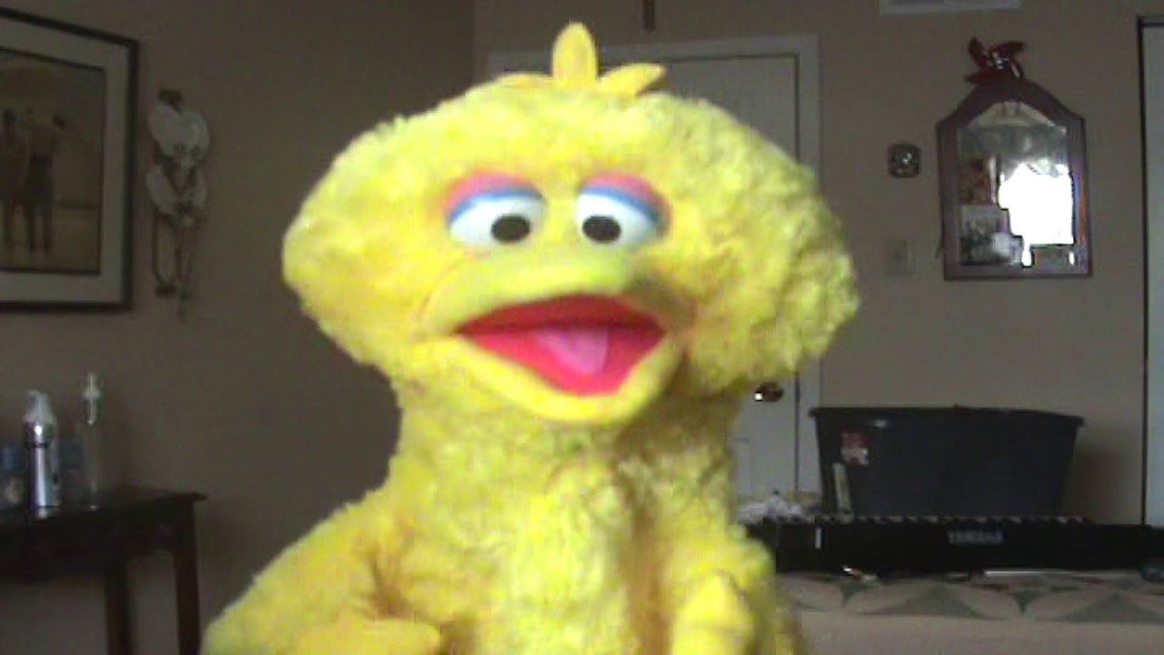 Sesame Street - Big Bird sings "Everyone Makes Mistakes" (60fps) - YouTube