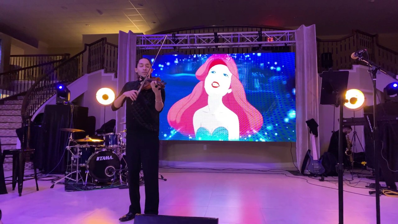 Part Of Your World from 'The Little Mermaid' Instrumental Violin Cover ...