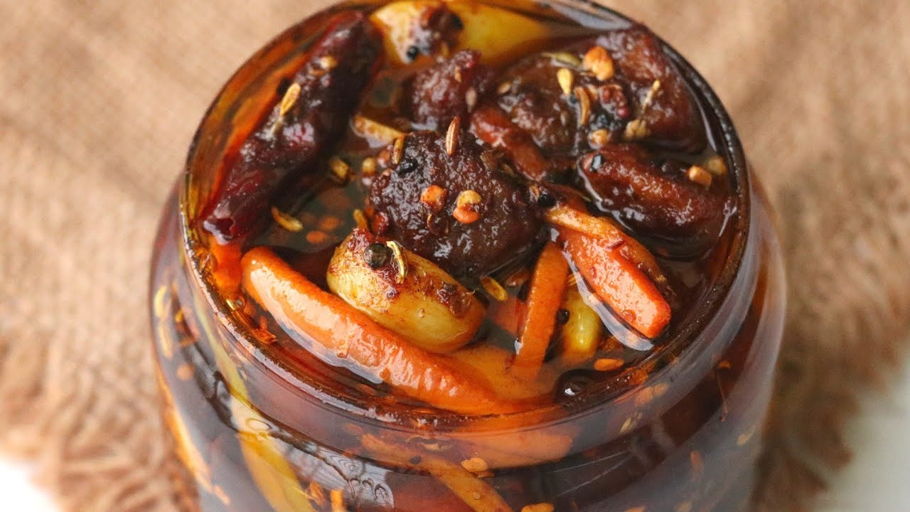 মাংসের আঁচার রেসিপি।।Mangshor Achar।।Gorur Mangshor Achar।।Achar Recipe ...