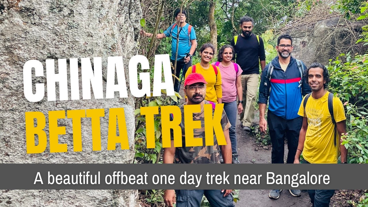 One Day Trek Near Bangalore | Chinaga Betta Trek | Tumkur | Places To ...