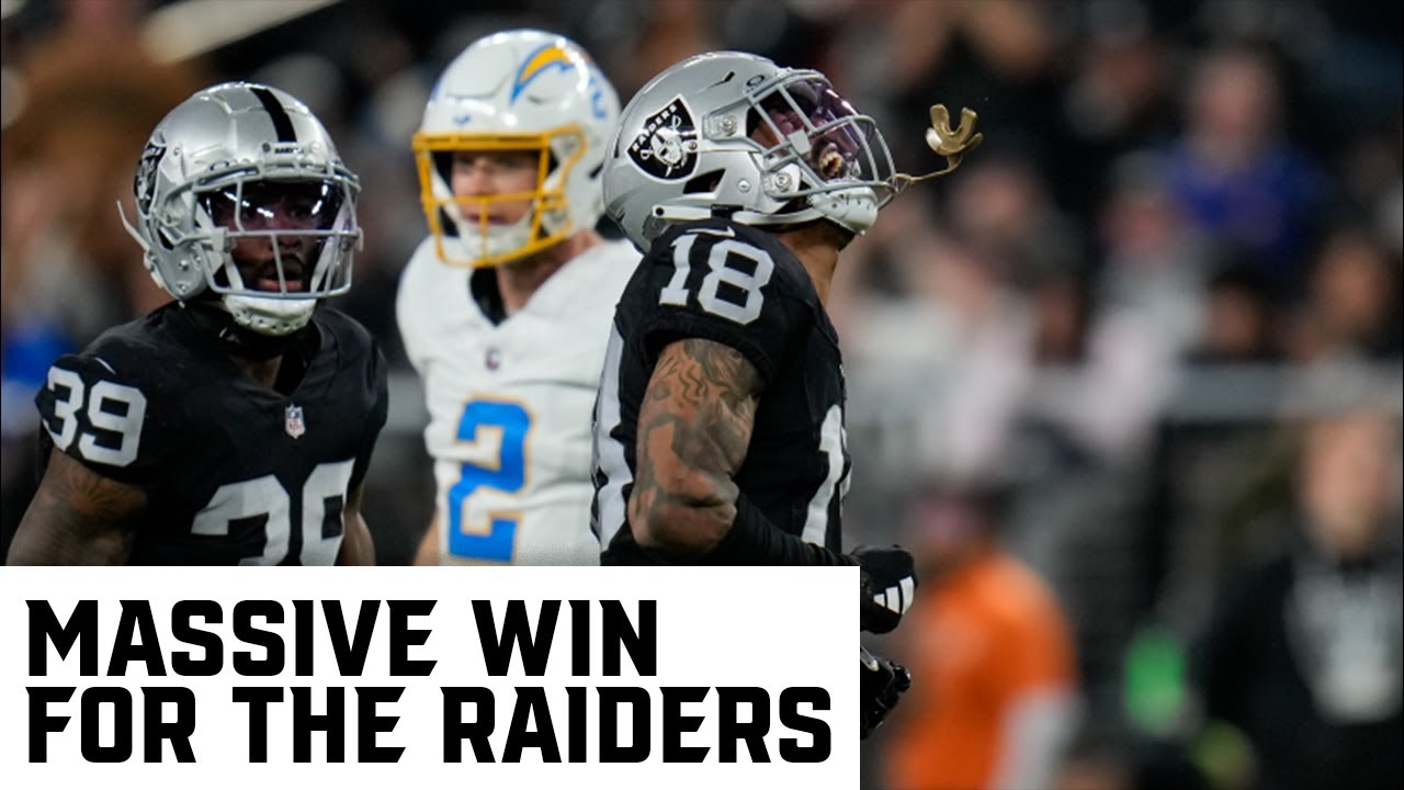 Las Vegas Raiders Captured A Big Win Against The Los Angeles Chargers ...