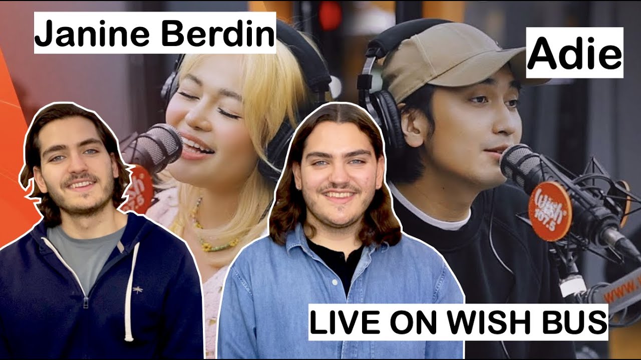 Twin Musicians REACT | Adie and Janine Berdin perform "Mahika" LIVE on ...