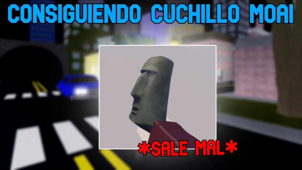 ¡CONSIGUIENDO EL CUCHILLO MOAI! *sale mal* - Arsenal Roblox - YouTube