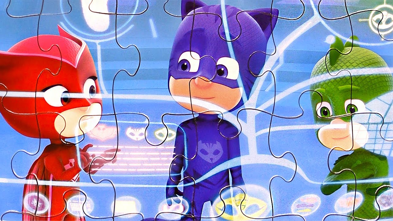 Solving PJ Masks Puzzle / How to Solve a Puzzle - YouTube