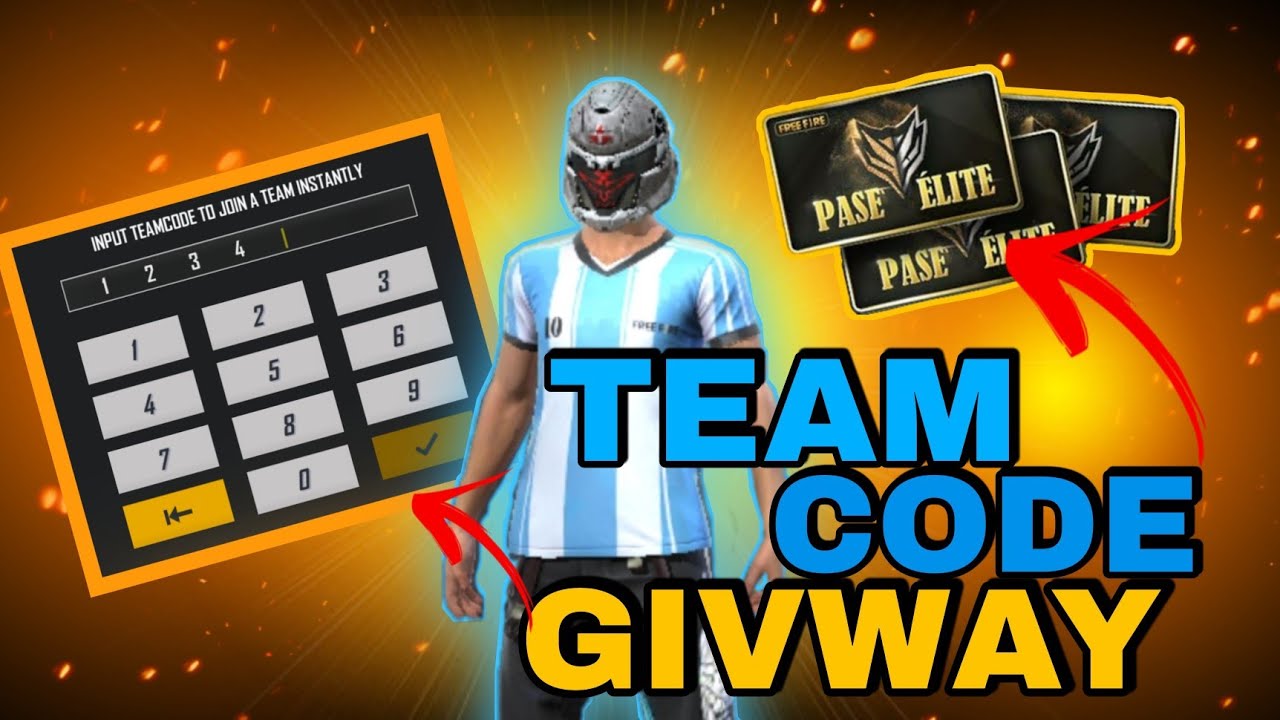 REDEEM CODE GIVWAY || TEAMCODE GIVWAY || BLACK GAMING IS LIVE - YouTube