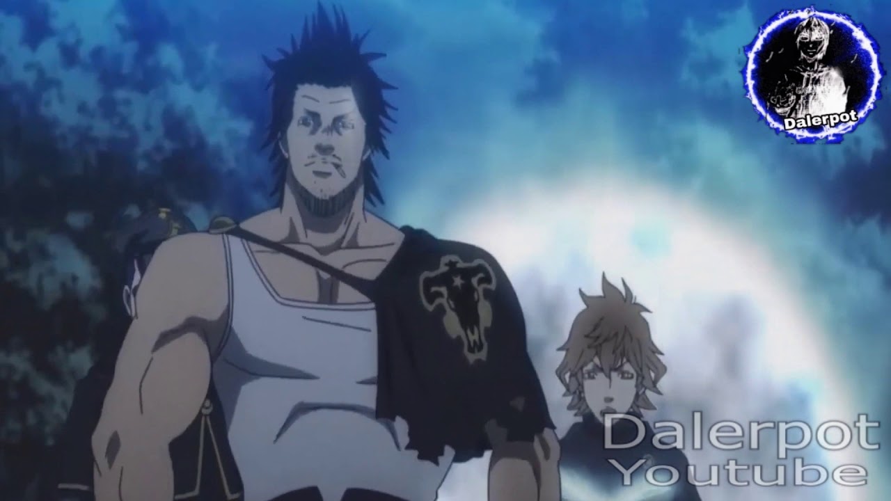 yami lanza a asta a traves del portal de finral l Black clover español ...