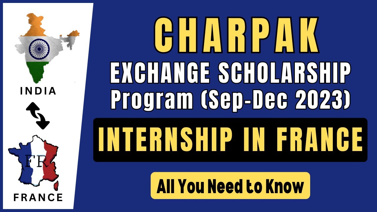 Study in France: Charpak Exchange Scholarship | Autumn Session | Sept-Dec 2023 - YouTube
